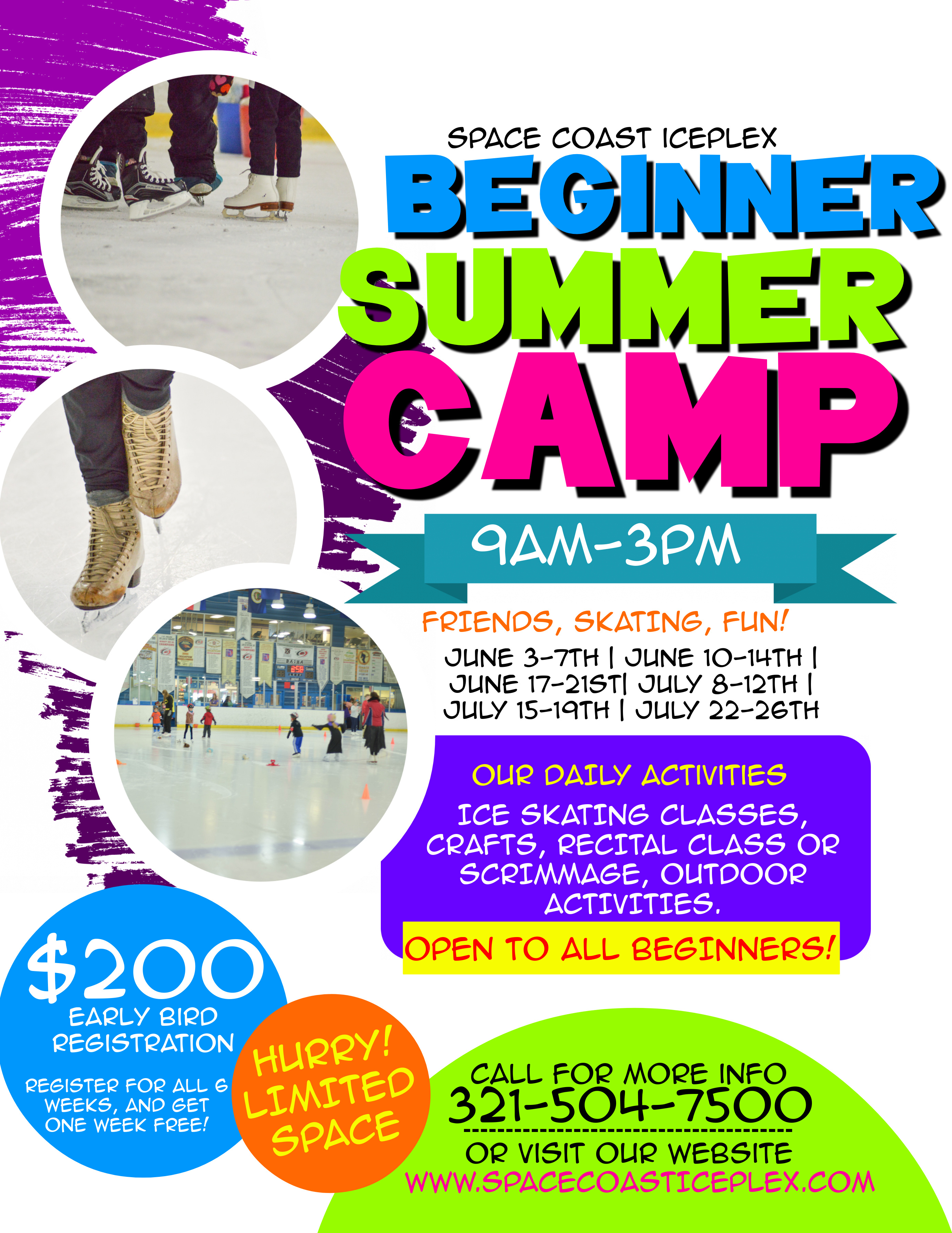 summer camp 2019 - Space Coast Iceplex