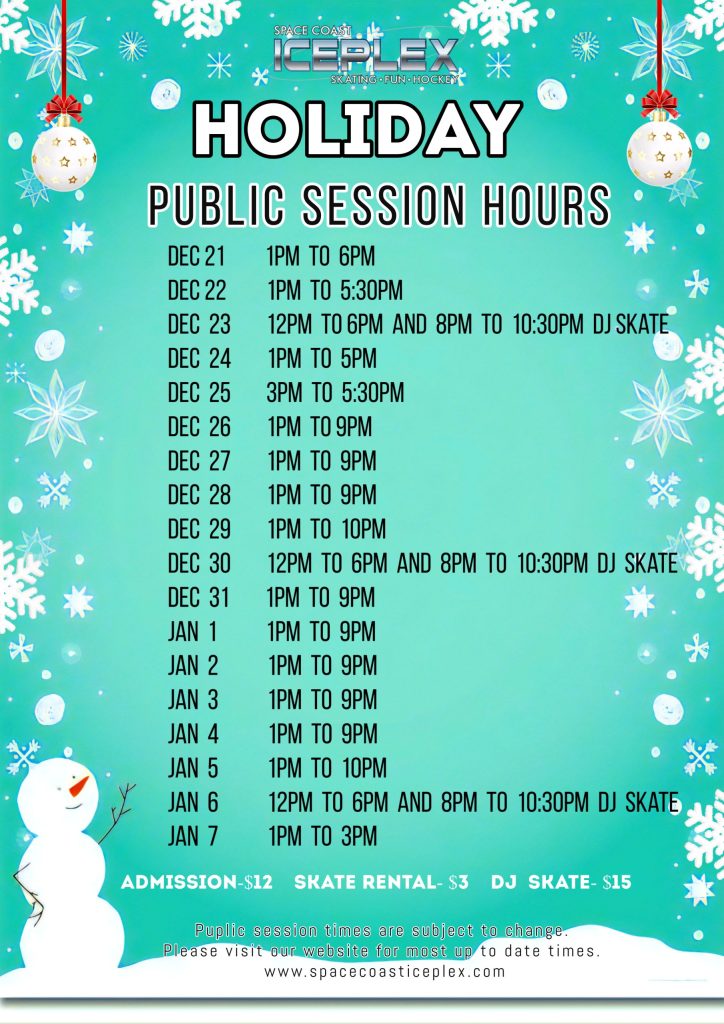 Public Skating - Space Coast Iceplex